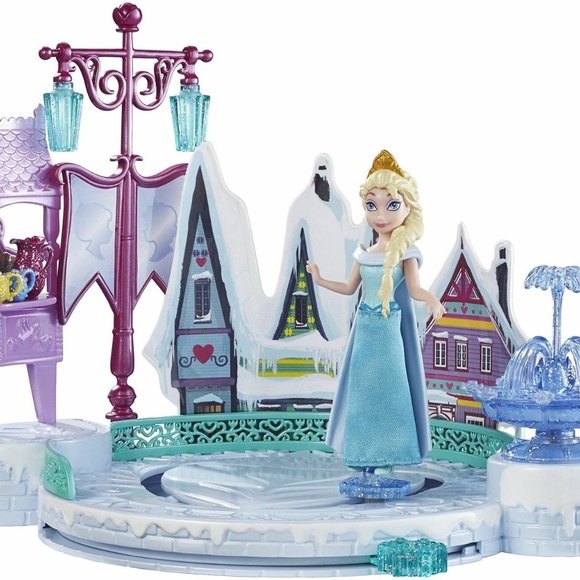 Disney | Other | Disney Frozen Elsas Ice Skating Rink Play Set | Poshmark